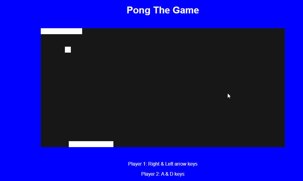 Pong The Game In Jquery Free Source Code Sourcecodester